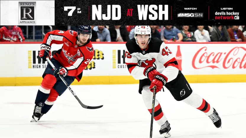 New Jersey Devils Head to D.C. - Explore New Jersey
