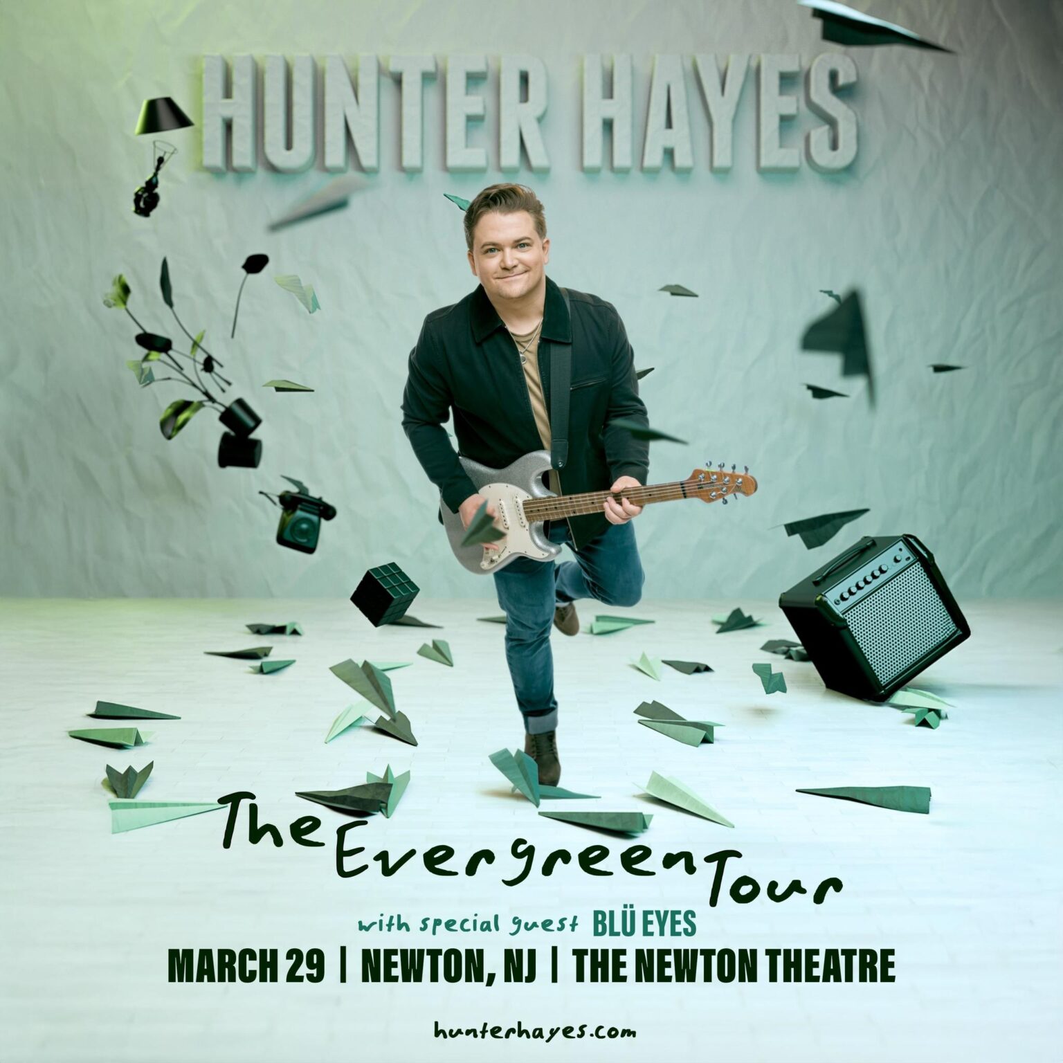 Hunter Hayes: The Evergreen Tour with BLÜ EYES - Explore New Jersey